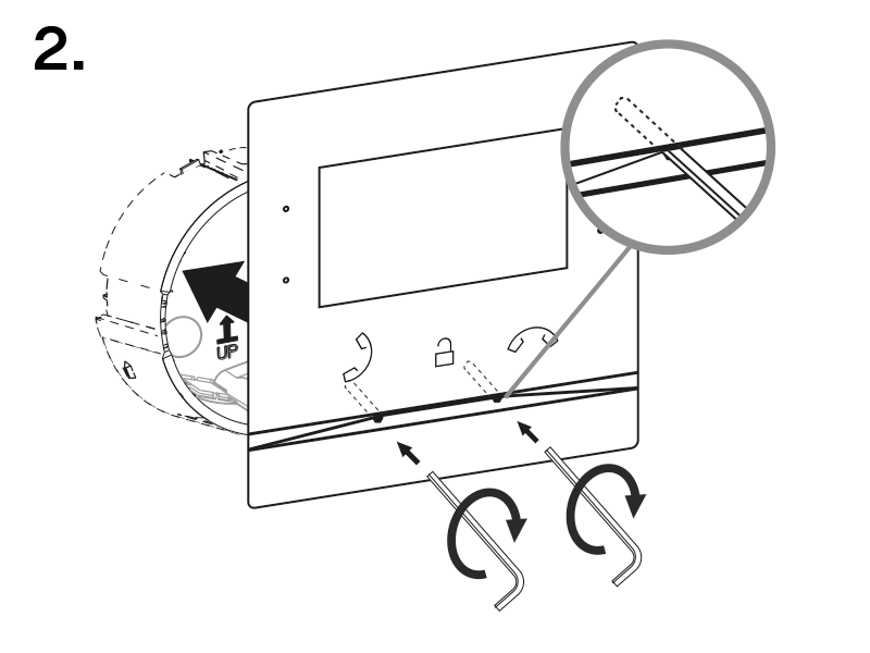 Flush Mounting Box Device Installation | 2N Indoor Compact | 2N機器の設置・設定 ...